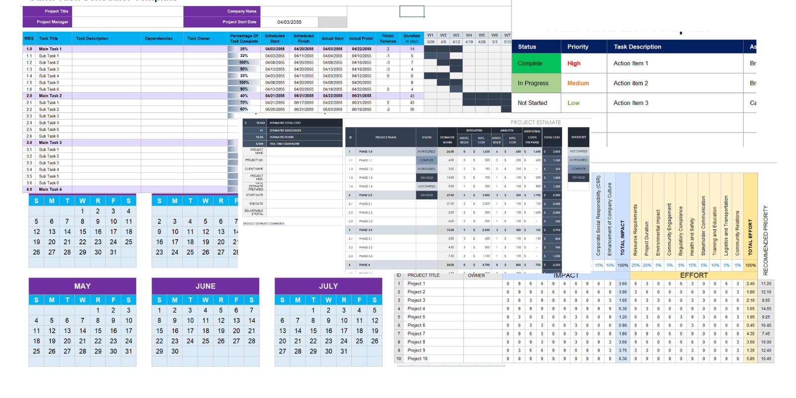 Task Management Templates